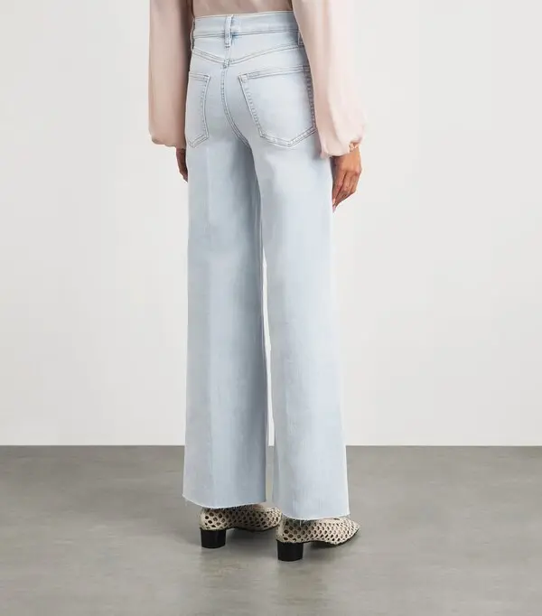 FRAME Le Slim Palazzo Wide-leg Jeans - Blue