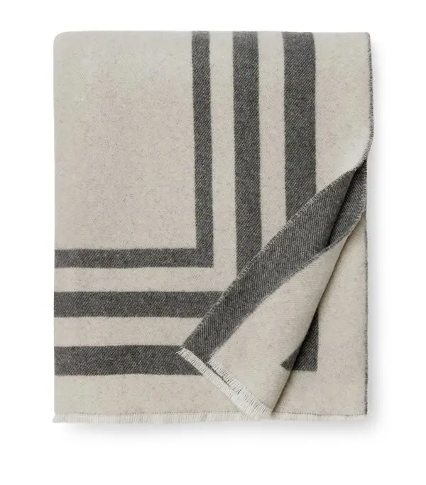 PRATESI Tre Righe Throw - Grey