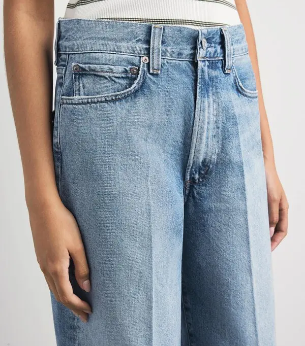 AGOLDE 80s Vintage Taper Straight Jeans - Blue
