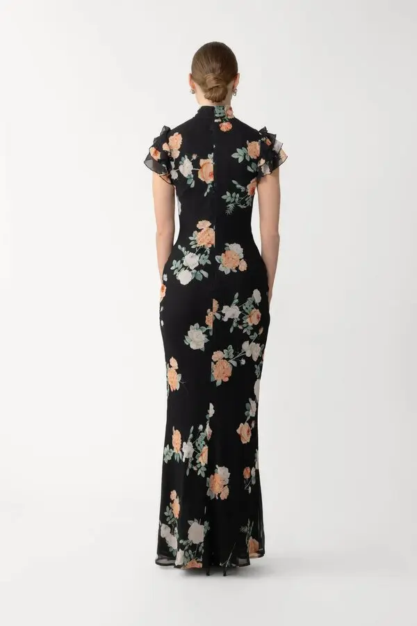 SAU LEE Stella Maxi Dress
