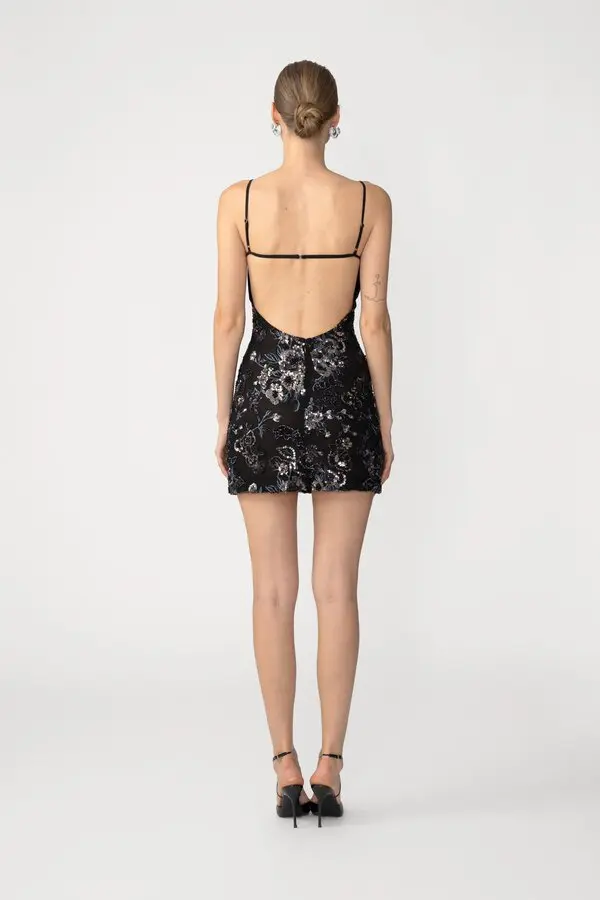 SAU LEE Ari Mini Dress