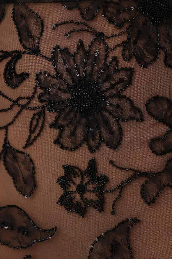 SAU LEE Adelaide Embellished Gown