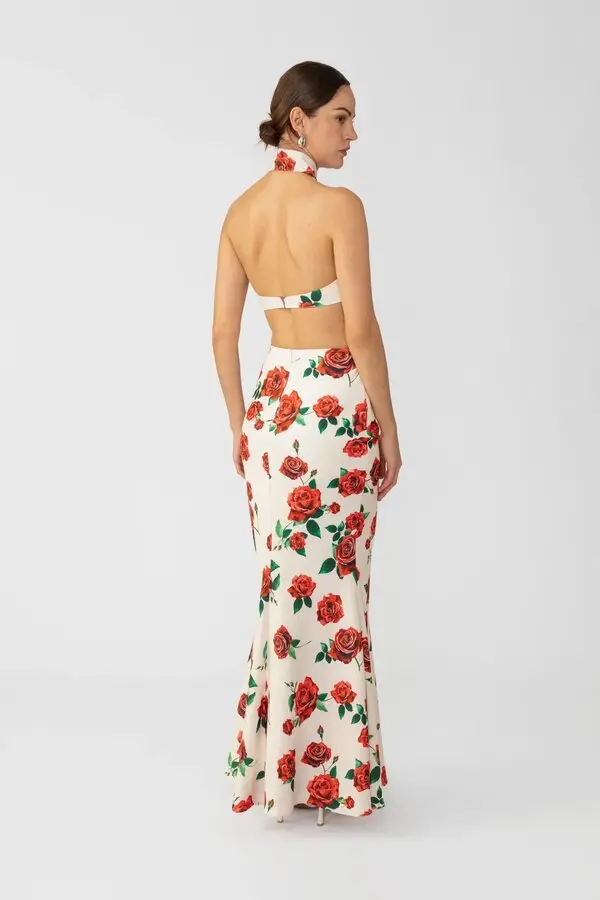 SAU LEE Riley Rosa Skirt