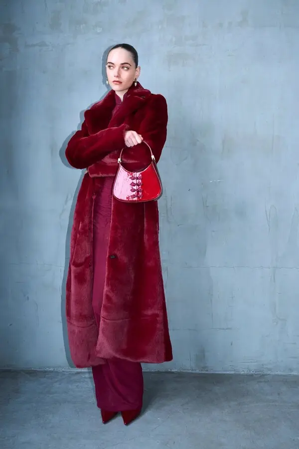SAU LEE Quinn Faux Fur Coat