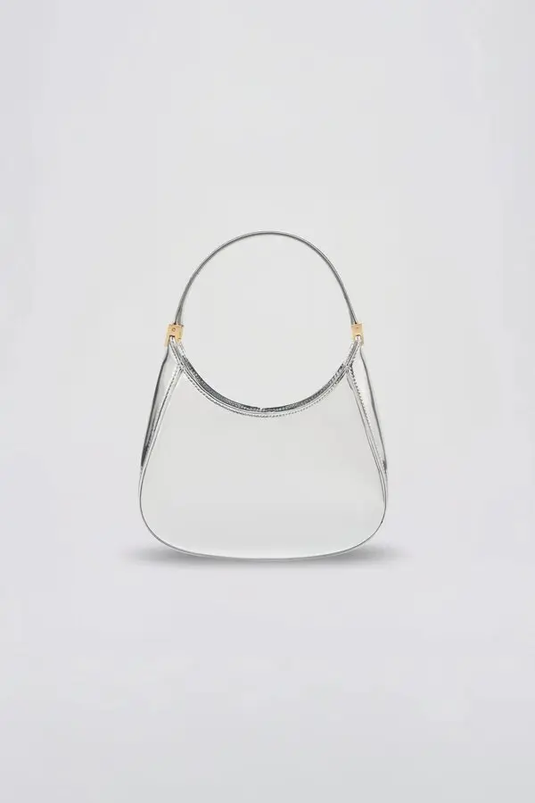 SAU LEE HANDBAGS Mini Bag In Patent Leather With Crystal And Jadeite Embellishments