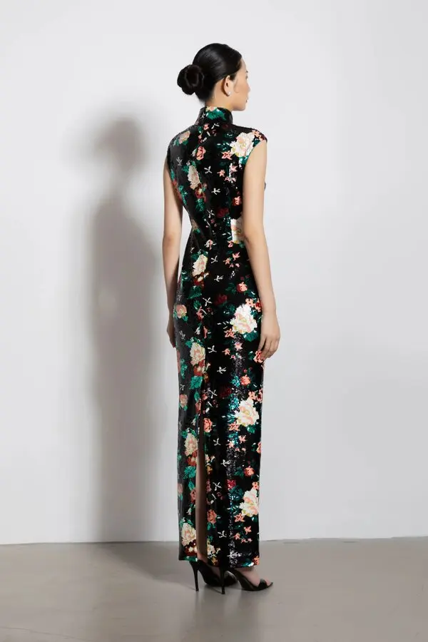 SAU LEE Faye Maxi Dress
