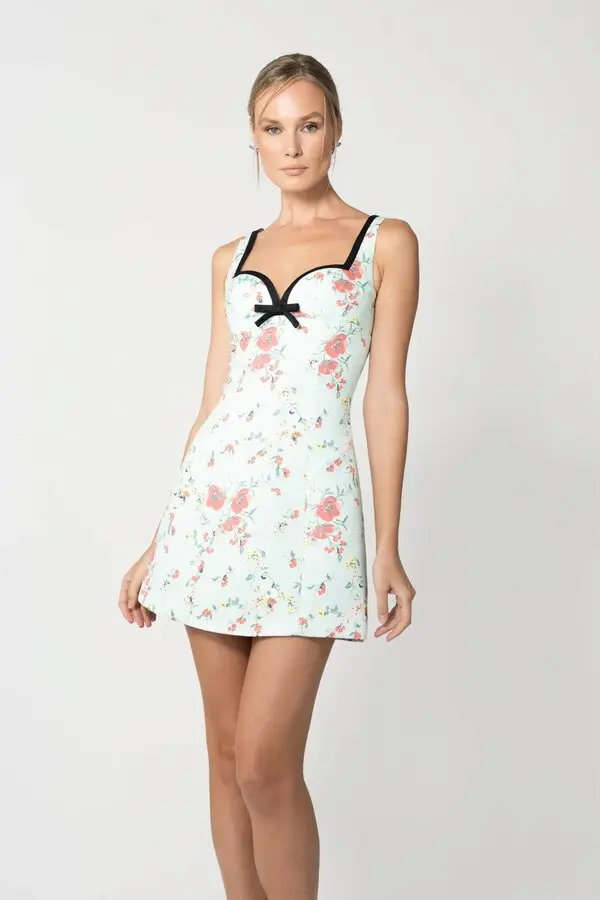 SAU LEE Mabel Mini Dress