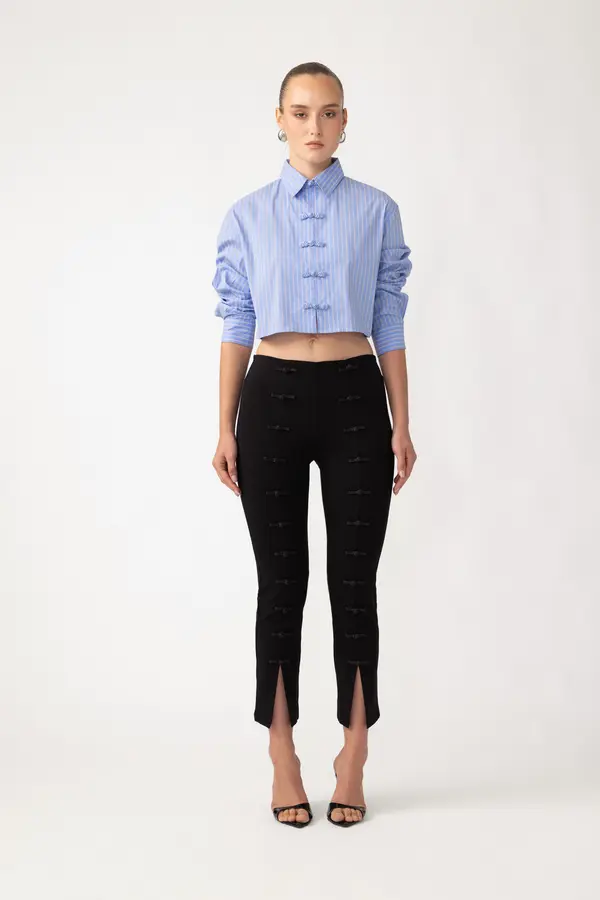 SAU LEE Derek Cropped Pant