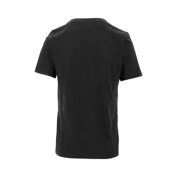 Emporio Armani Cotton T-shirt With Logo Embroidery - Black