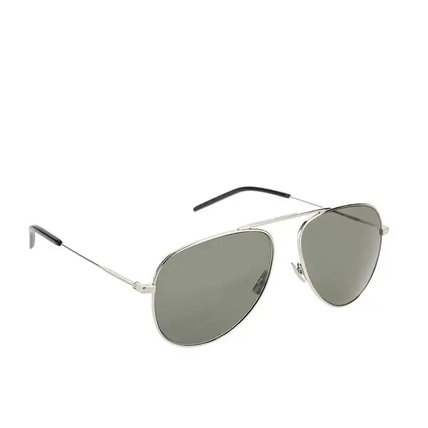 Saint Laurent Sl 799 Aviator Sunglasses - Silver