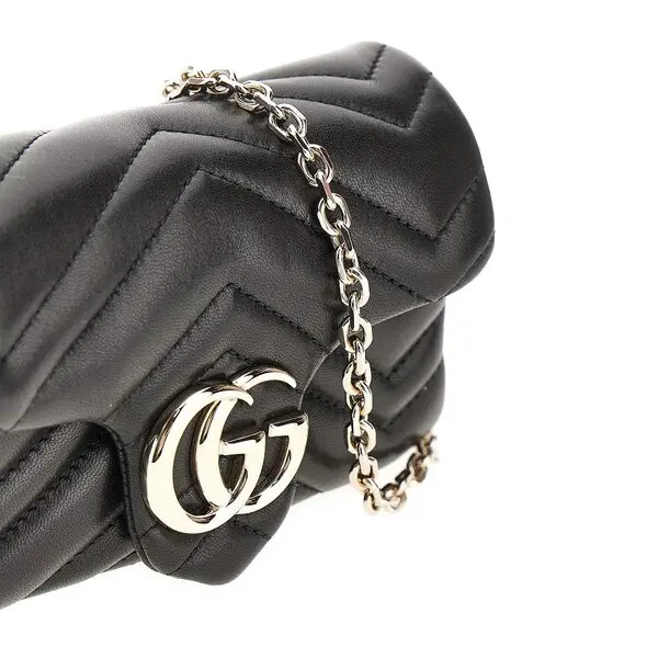 Gucci Nappa Leather 'gg Marmont' Mini Bag
