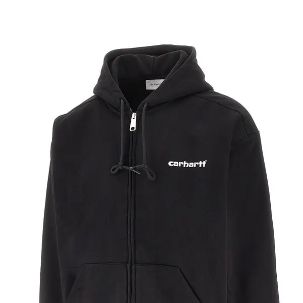 Carhartt Work In Progress Archive Lines Full-zip Hoodie With Graphic Back Detail