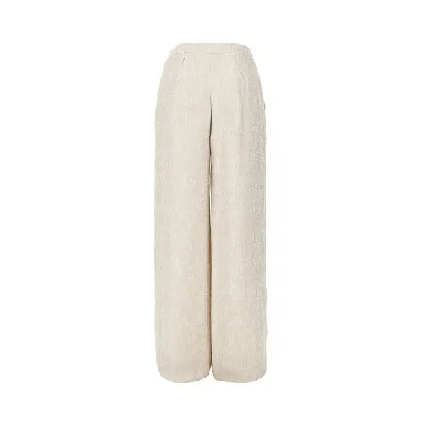 Emporio Armani Icon Laminated Viscose Pants