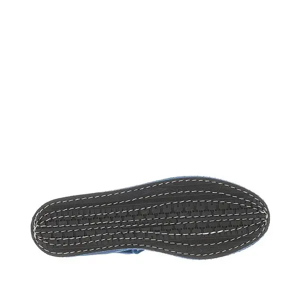 VIBI VENEZIA Velvet Mary Jane Slippers With Silver Buckle