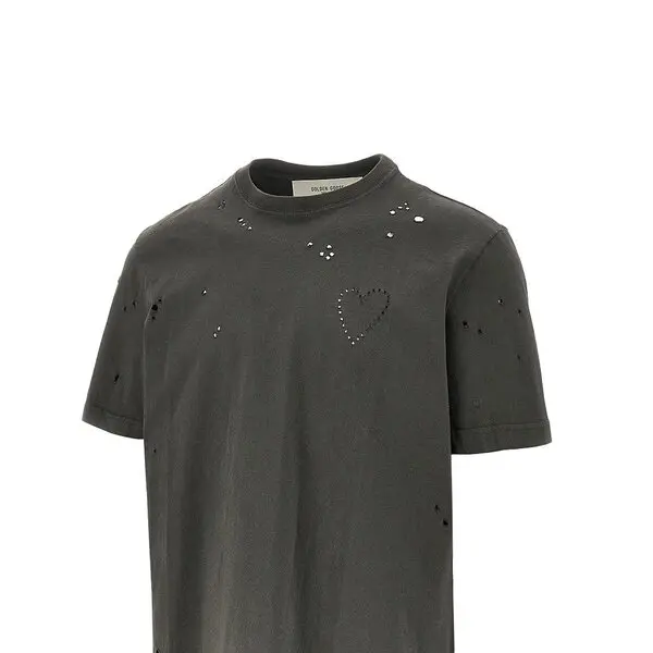 GOLDEN GOOSE Vintage Effect Treatt T-hirt