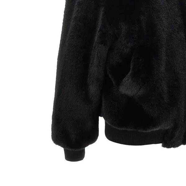 Prada Reversible Faux Fur And Re-nylon Bomber Jacket