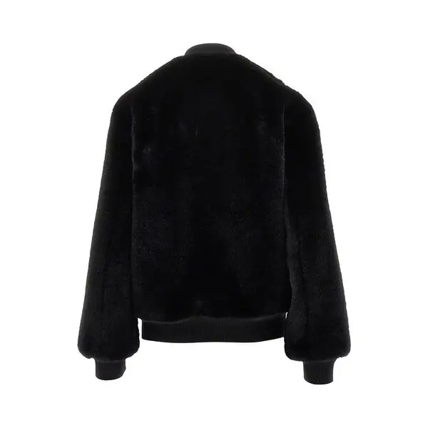 Prada Reversible Faux Fur And Re-nylon Bomber Jacket