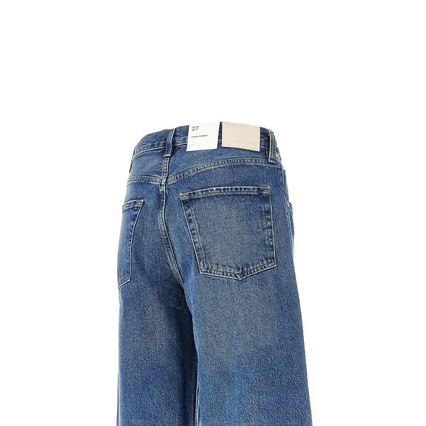 Citizens Of Humanity Ayla Raw Hem Crop Wide Leg Jeans
