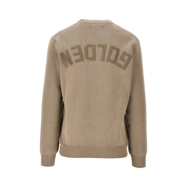 GOLDEN GOOSE Embroidered Cotton Sweater