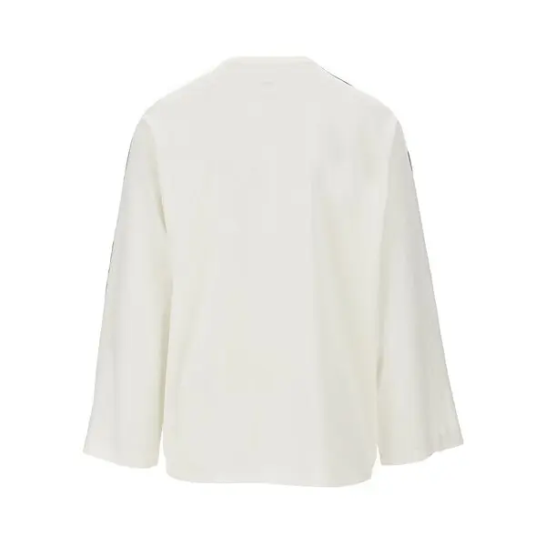 Y3 Wool-blend Jersey T-shirt An - White