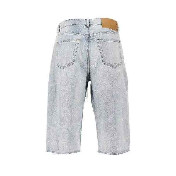 MAISON MARGIELA Distressed Denim Shorts With Drawstring Waist