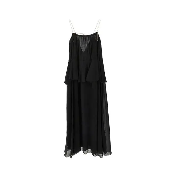 Chloé Silk Georgette Sleeveless Maxi Dress