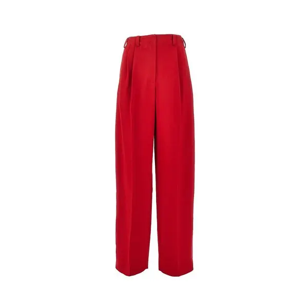 Givenchy Crepe Cady Pants With Double Pleat
