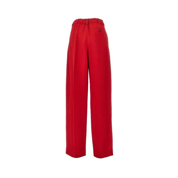 Givenchy Crepe Cady Pants With Double Pleat