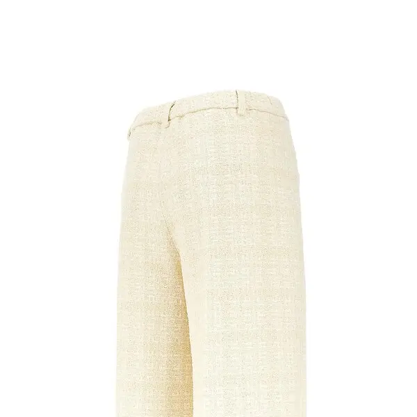 Gucci Wide Leg Tweed Pants
