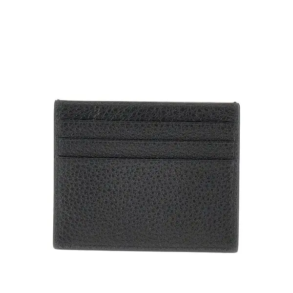 Prada Grained Leather Cardholder With Logo