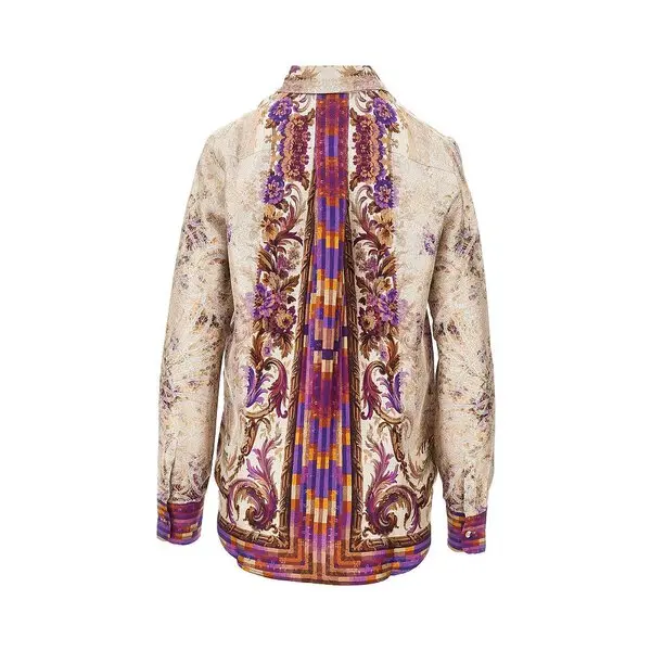 PIERRE-LOUIS MASCIA Printed Silk Shirt