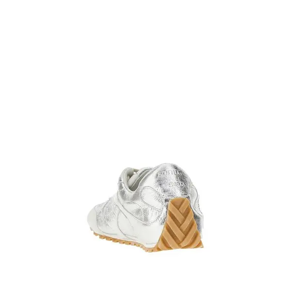 Bottega Veneta Orbit Flash Sneakers - Silver