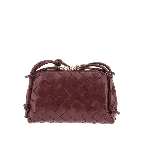 Bottega Veneta Intrecciato Leather Pouch On Strap
