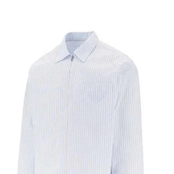Prada Re-nylon Poplin Shirt An