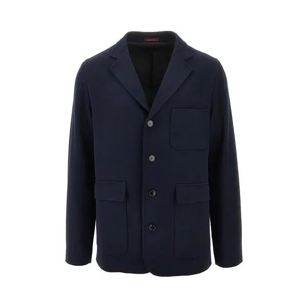 Gucci Cotton Jersey Single-breasted Blazer With Notched Lapel