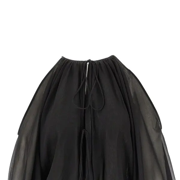 Andamane The Attico Vesta Stretch Georgette Blouse