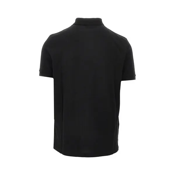 Stone Island Tretch Piquet Polo Hirt - Black
