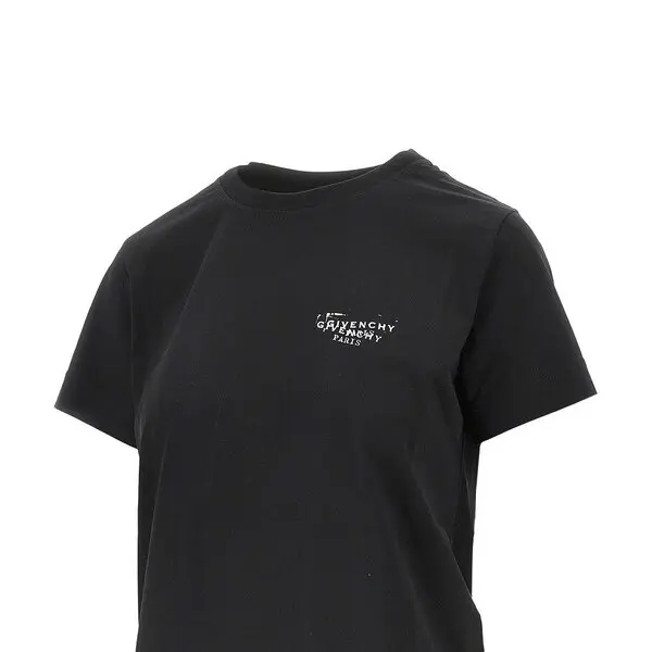 Givenchy Stamp" Logo Print Cotton T-shirt