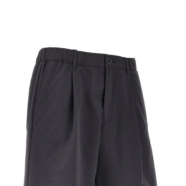 Herno Technical Seersucker Straight Leg Shorts