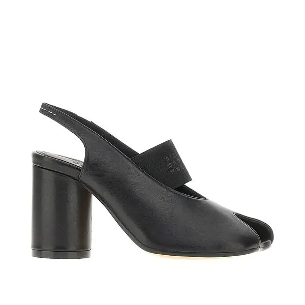 MAISON MARGIELA Leather Anatomic Numeric Slingback Pumps