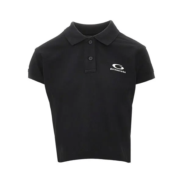 Balenciaga Loop Sports Icon Embroidery Polo Shirt