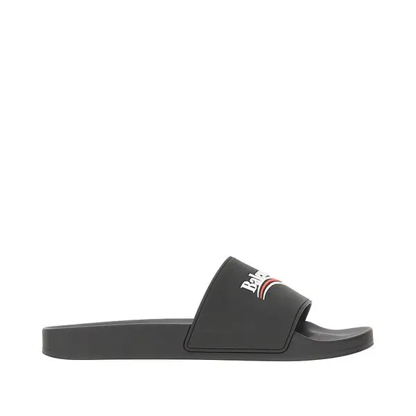 Balenciaga Political Campaign Rubber Slides