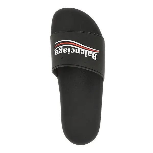 Balenciaga Political Campaign Rubber Slides