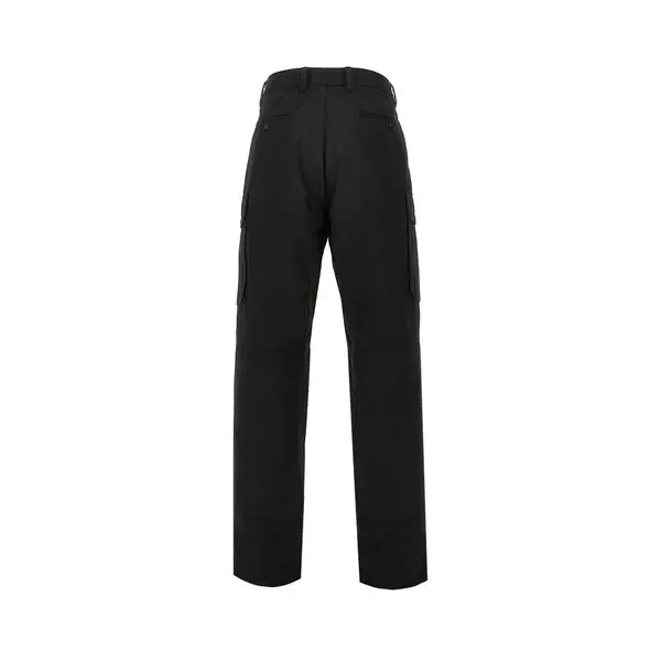 C.P. COMPANY Cotton Gabardine Loose Fit Cargo Pants With Lens Detail