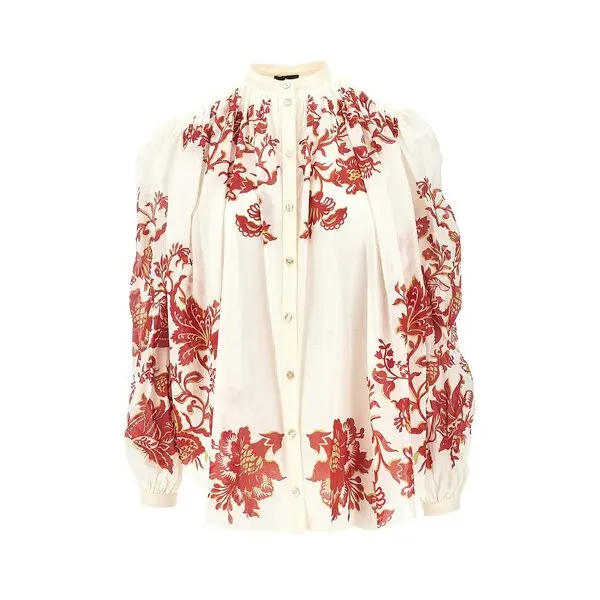 Etro Printed Cotton Muslin Shirt