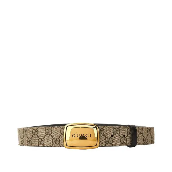 Gucci Gg Supreme Belt - Beige