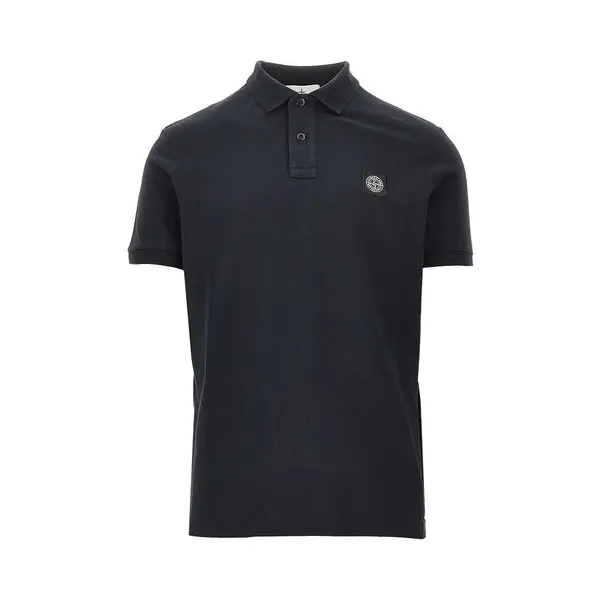 Stone Island Stretch Piquet Polo Shirt