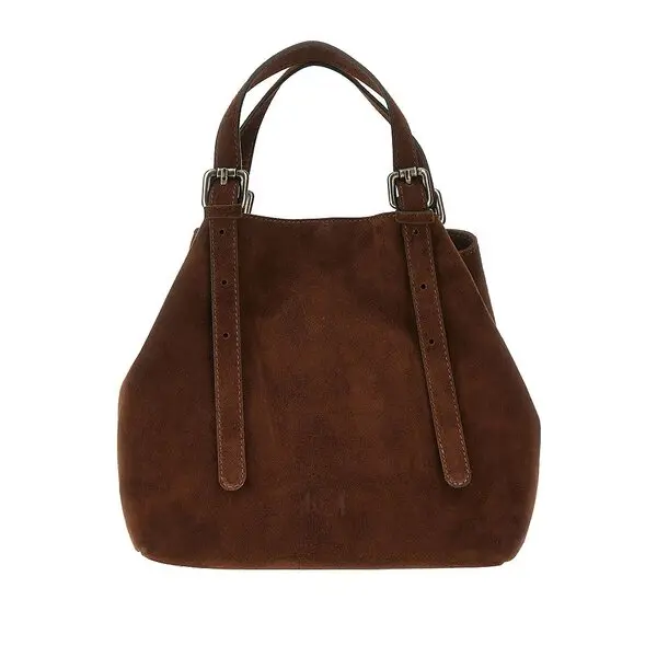 AUTENTICA 504 Galatea' Suede Leather Small Bag
