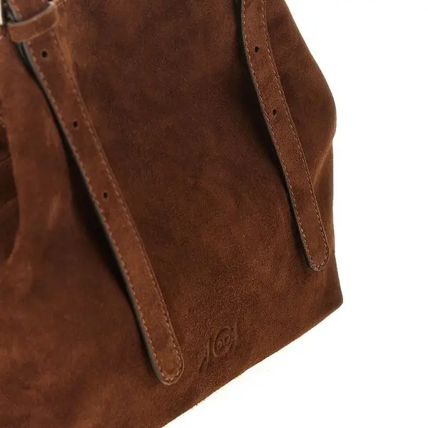 AUTENTICA 504 Galatea' Suede Leather Small Bag
