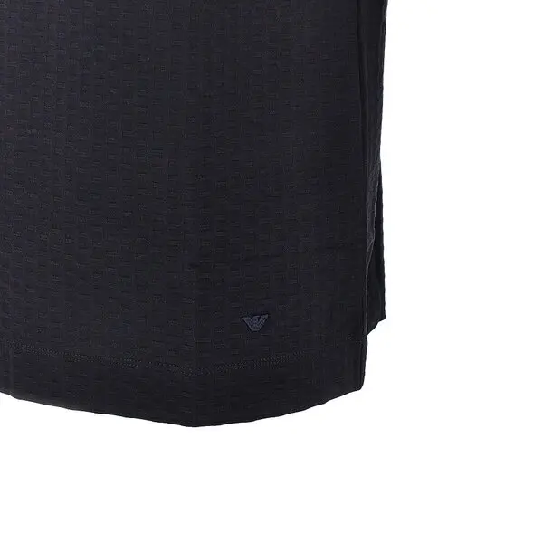 Emporio Armani Diaond Otif Jacquard Cotton T-shirt An